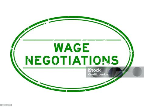 그런 지 녹색 임금 협상 단어 타원형 고무 도장 스탬프 흰색 배경에 결정에 대한 스톡 벡터 아트 및 기타 이미지 결정 계약서 고무 Istock