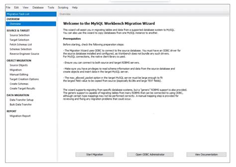 Migrate And Convert Sql Server To Mysql With Workbench