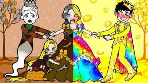 ایده های کارتونی راپونزل و کیسی میسی عروسک های کاغذی