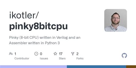 Pinky 8 Bit Cpu Written In Verilog And An Assembler Written In Python 3 Rfpga