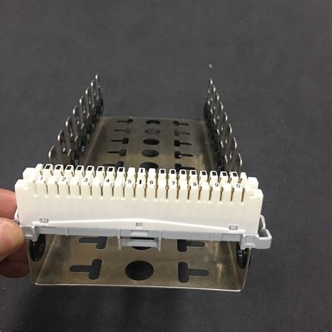 Krone Lsa 10 Pair Connection And Disconnection Module China Krone Module And Lsa Module