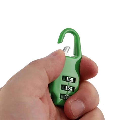 Mini Dial Digit Number Code Password Combination Padlock Security Travel Delicate Safe Lock For