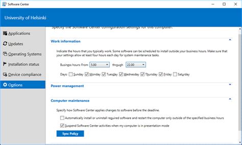 Software Center HELPDESK