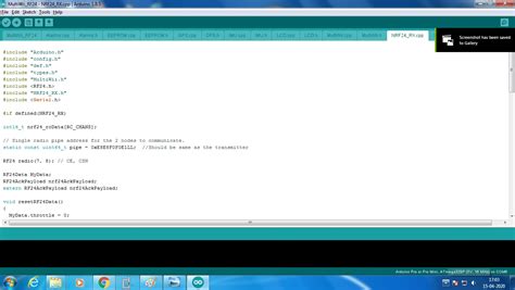 Arduino Resets When Giving Throttle Arduino Nrf24 Brushed Drone General Guidance Arduino