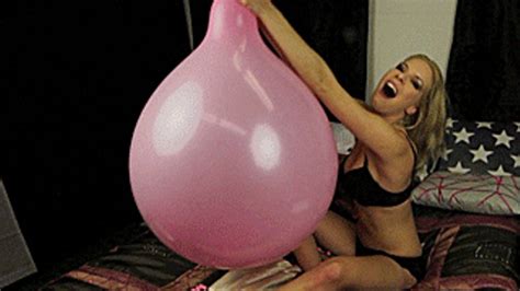 Victoria Bt P One Big Pink Balloon One Two Pop Clips4sale