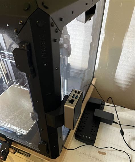 Raspberry Pi4 Flirc Case Mount For The Prusa Enclosure By Hachie Download Free Stl Model