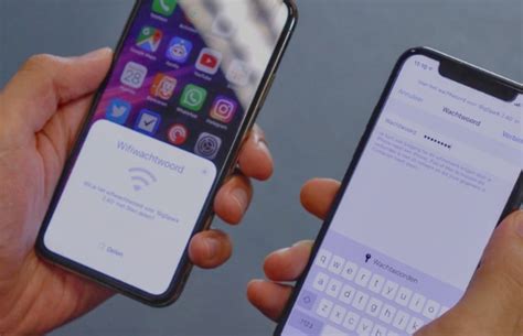 share wifi password with iphone and android via a qr code techzle