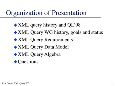 Ppt Querying Xml Documents Powerpoint Presentation Free Download