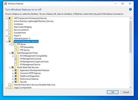Install Iis Windows 10 How To Install Iis Manager In Windows 10
