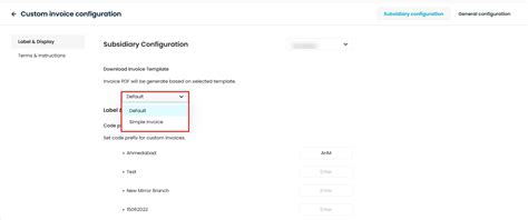How To Do Payment Setting For Custom Invoice Flavor