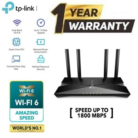 Promo Promo Terbatas Wireless Router Tp Link Archer Ax Ax Dual Band Wi Fi Router