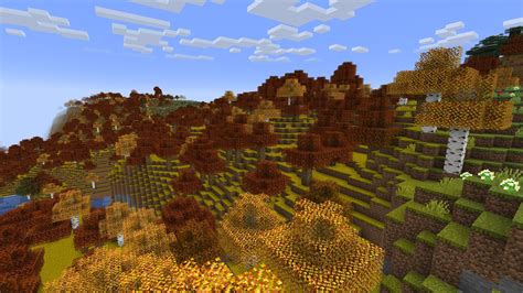 Autumn Biomes Minecraft Resource Packs Curseforge