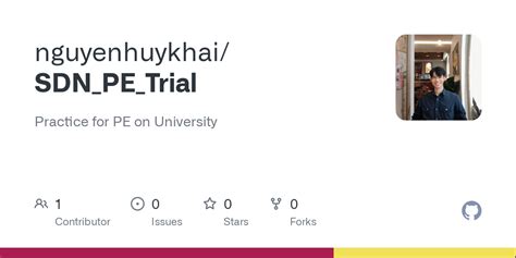 Github Nguyenhuykhai Sdn Pe Trial Practice For Pe On University