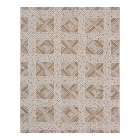 Rug And Kilims Scandinavian Style Rug With Brown And Beige Geometric Patterns For Sale At 1stdibs