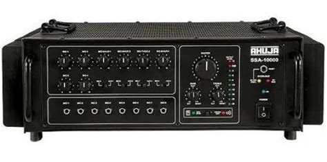 Black Color Rectangular Shape 1000 Watts High Power Pa Amplifier At