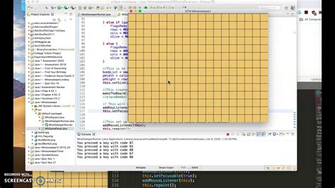 Java I Minesweeper Keylistener Youtube