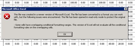 Solved Disable Error Message In Excel Experts Exchange