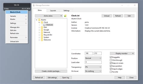 Getting Started Rainmeter Documentation
