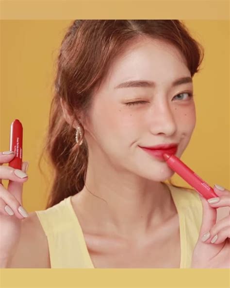 마몽드 크리미 틴트 컬러밤으로 실패 없는 여름 오렌지 립 메이크업 Youtube