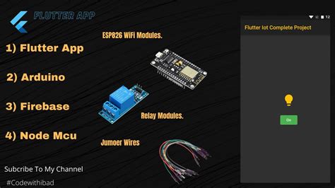 4 Flutter Iot Flutter And Firebase Iot Firebase Setup For Arduino