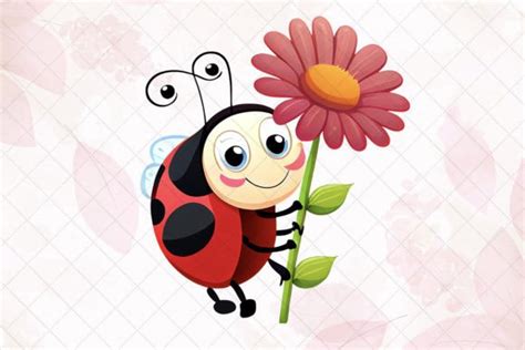 Cute Ladybug Cartoon