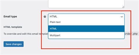 Why No Option For Email Content Such As Html Plain And Multipart