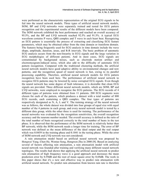 Use Of Artificial Neural Network In Pattern Recognition Pdf Artificial Intelligence