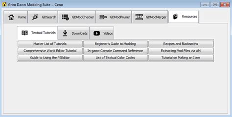 [tool] [modding] grim dawn modding suite utilities and resources