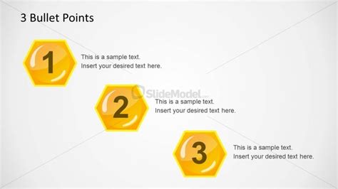 Hexagonal Combs Diagrams SlideModel