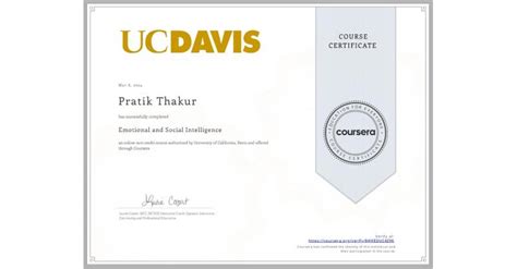 Pratik Thakur On Linkedin Completion Certificate For Emotional And Social Intelligence