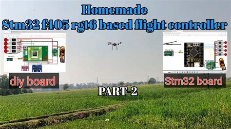 How To Make Flight Controller With Stm32 F405 Rgt6 And Mpu6050 Part 2 Youtube
