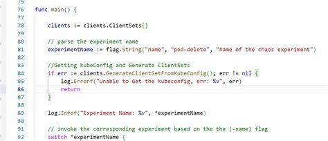 Some Questions For File Experimentgo · Issue 624 · Litmuschaoslitmus