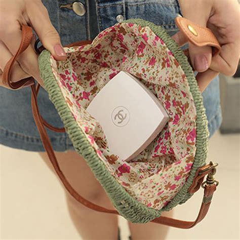 Badu Bg 2021 Нова ръчно изработена сламена чанта през рамо лятна дамска тъкана ратанова