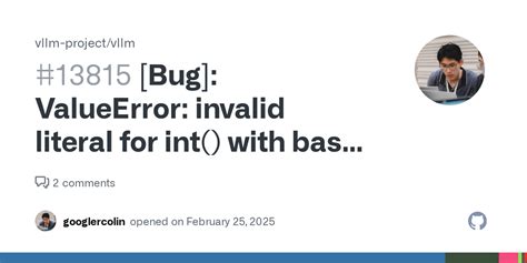 Bug Valueerror Invalid Literal For Int With Base 10 For Deviceid