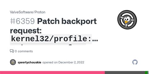 Patch Backport Request `kernel32profile Trim Spaces From Section Names On Load` · Issue