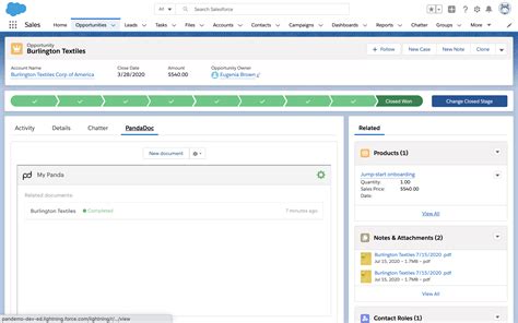 How To Create Salesforce Proposals And Quotes Pandadoc