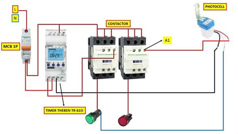 How To Wire A Timer Contactor A Step By Step Wiring Diagram Guide