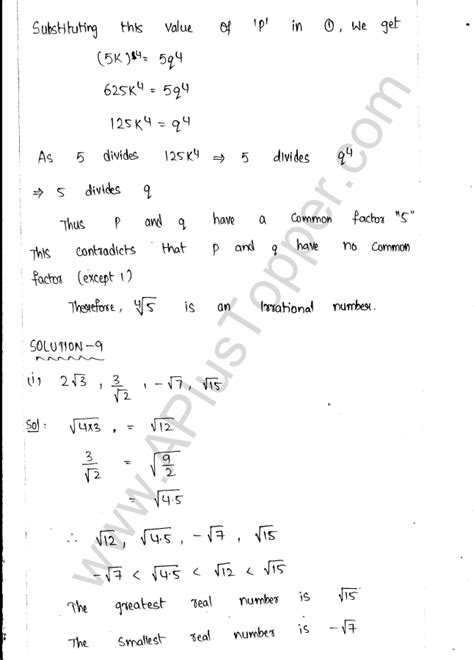 Ml Aggarwal Icse Solutions For Class 9 Maths Ch 1 Rational And Irrational Numbers Artofit
