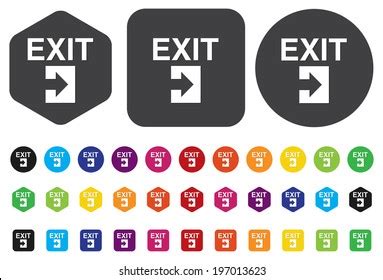 Exit Button Images Stock Photos Vectors Shutterstock