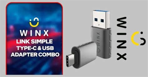 WINX LINK Type C USB Adapter Combo Fast And Convenient Connectivity