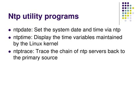 PPT NTP PowerPoint Presentation Free Download ID 4468301