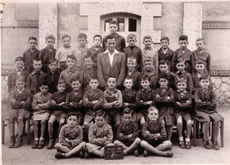 Photo De Classe Classe De Primaire De 1955 Ecole Ronceraie Copains D