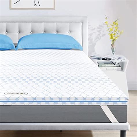Sleepmax 3 Inch Firm Mattress Topper Full Gel Infused Memory Foam
