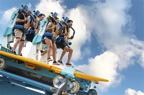 Surfs Up With Seaworlds New Pipeline Coaster Pipeline The Surf Coaster