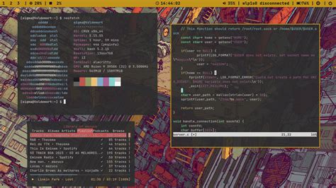 [i3 Polybar] Crux Linux R Unixporn