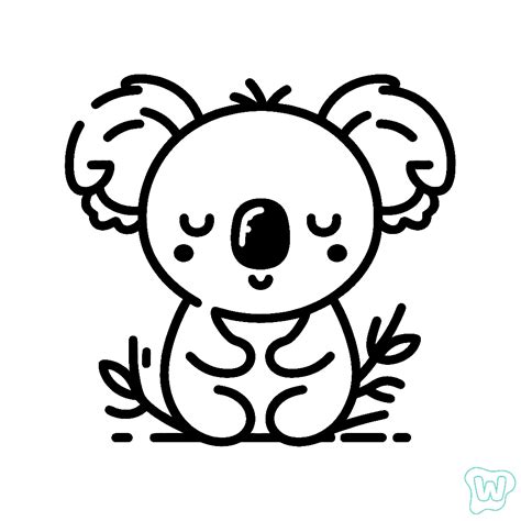 50 Koala Para Colorear Dibujos Gratis En Pdf Y 