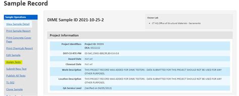 Dime Assignschedule Test