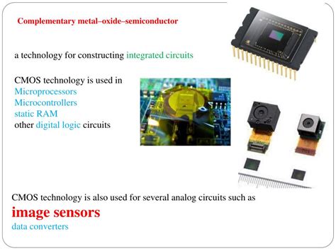 PPT CMOS Image Sensors PowerPoint Presentation Free Download ID