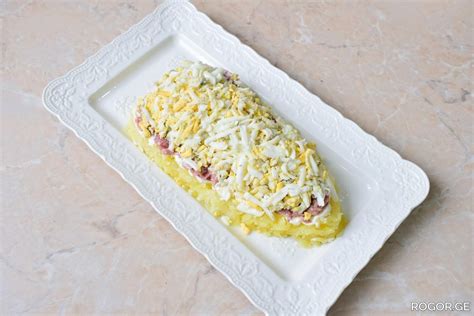 როგორ მოვამზადოთ თინუსის საახალწლო სალათი Rogor Ge