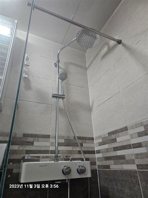선반형 해바라기샤워기 설치 방법 사당동 샤워기 교체 사례 네이버 블로그